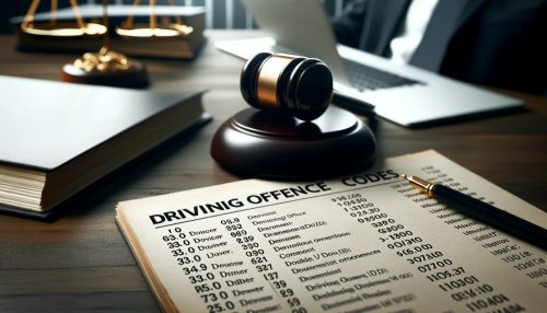 Demystifying Driving Offence Codes in England