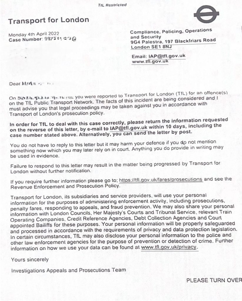 Best Fare Evasion Solicitors London | High Success Rate | Free ...
